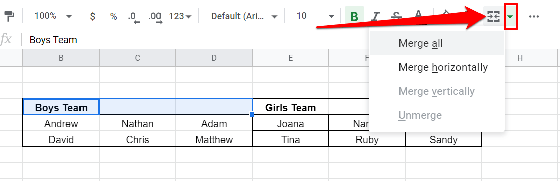 How To Use Google Sheets Keyboard Shortcut Merge Cells To Streamline 