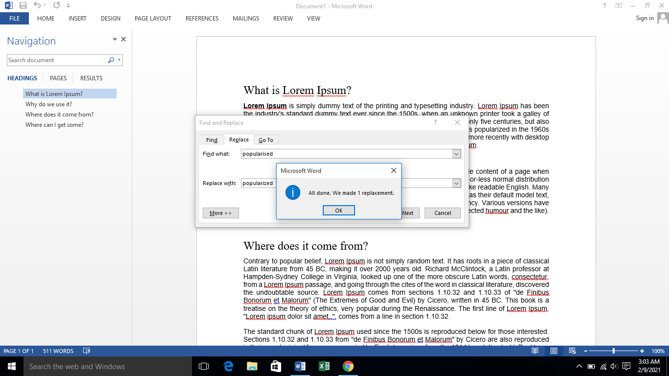 How To Find And Replace Text In Word