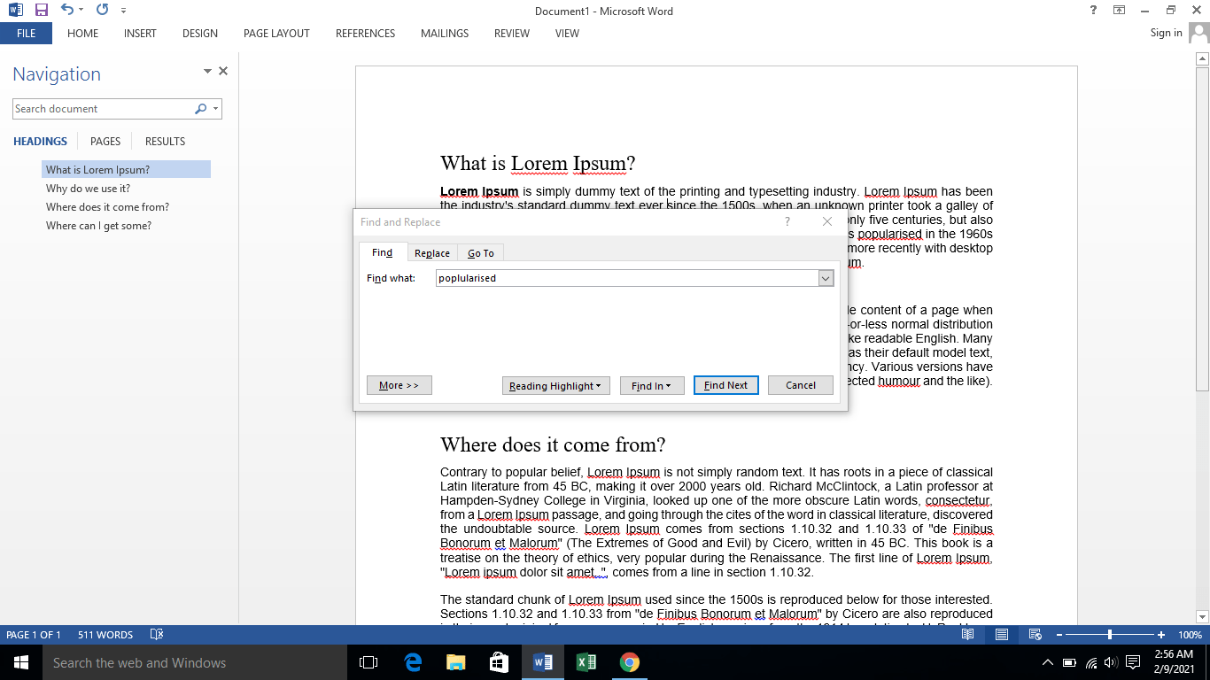How To Find And Replace Text In Word
