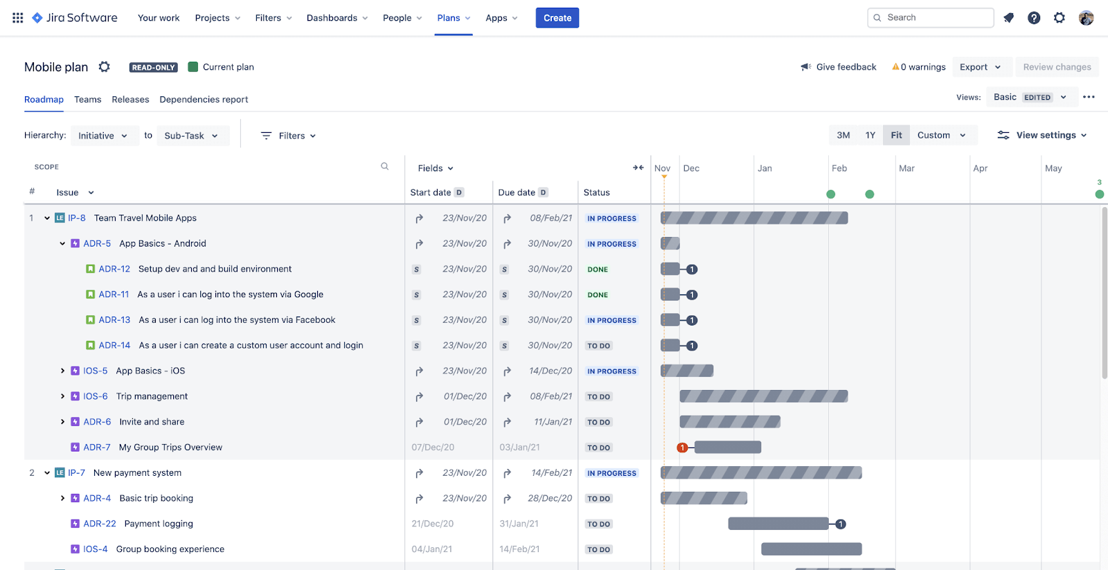 Jira Roadmap Planner Gulugoo